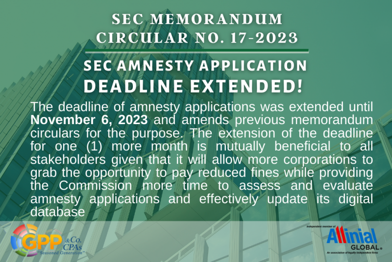 SEC – G. Pagaspas Partners & Co. CPAS